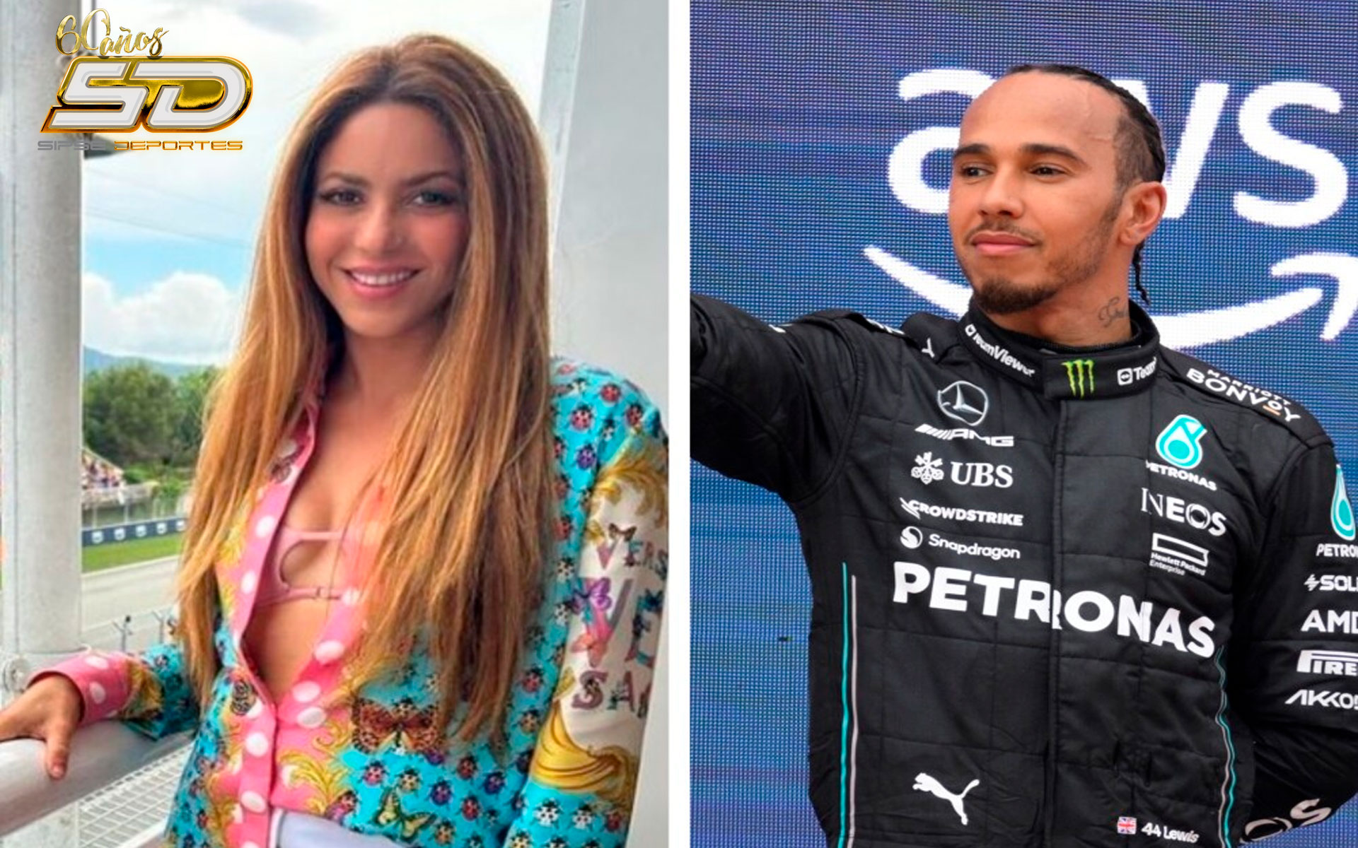 Shakira y Lewis Hamilton posan juntos en Barcelona. | SIPSEPLAY Medios ...