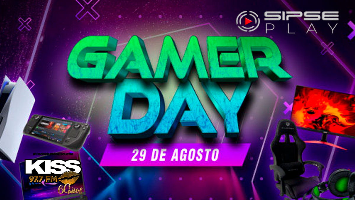 29 de Agosto Dia del Gamer | SIPSEPLAY Medios Digitales